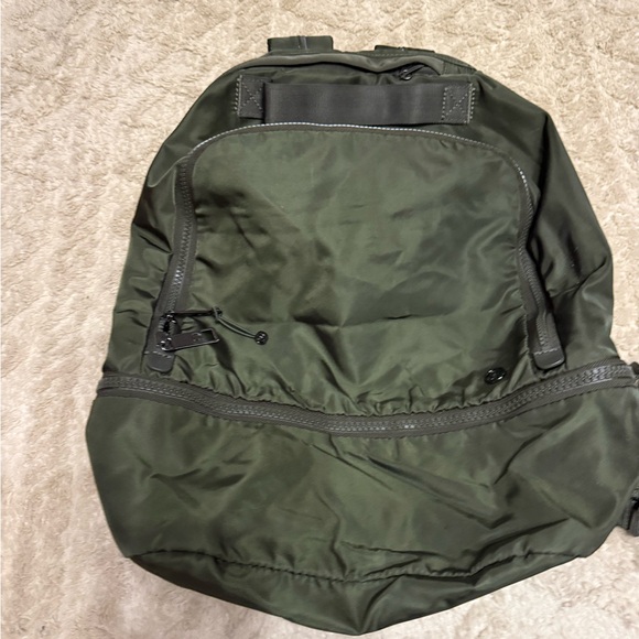 lululemon athletica | Bags | Lululemon Green Backpack | Poshmark